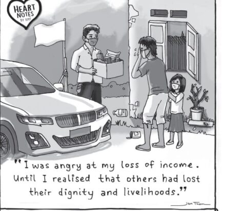 Promoting social awareness through comic strips | Catholic Sabah