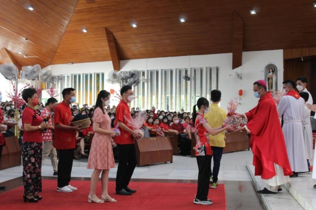 亞庇聖心座堂兔年慶祝年味濃濃 | Catholic Sabah