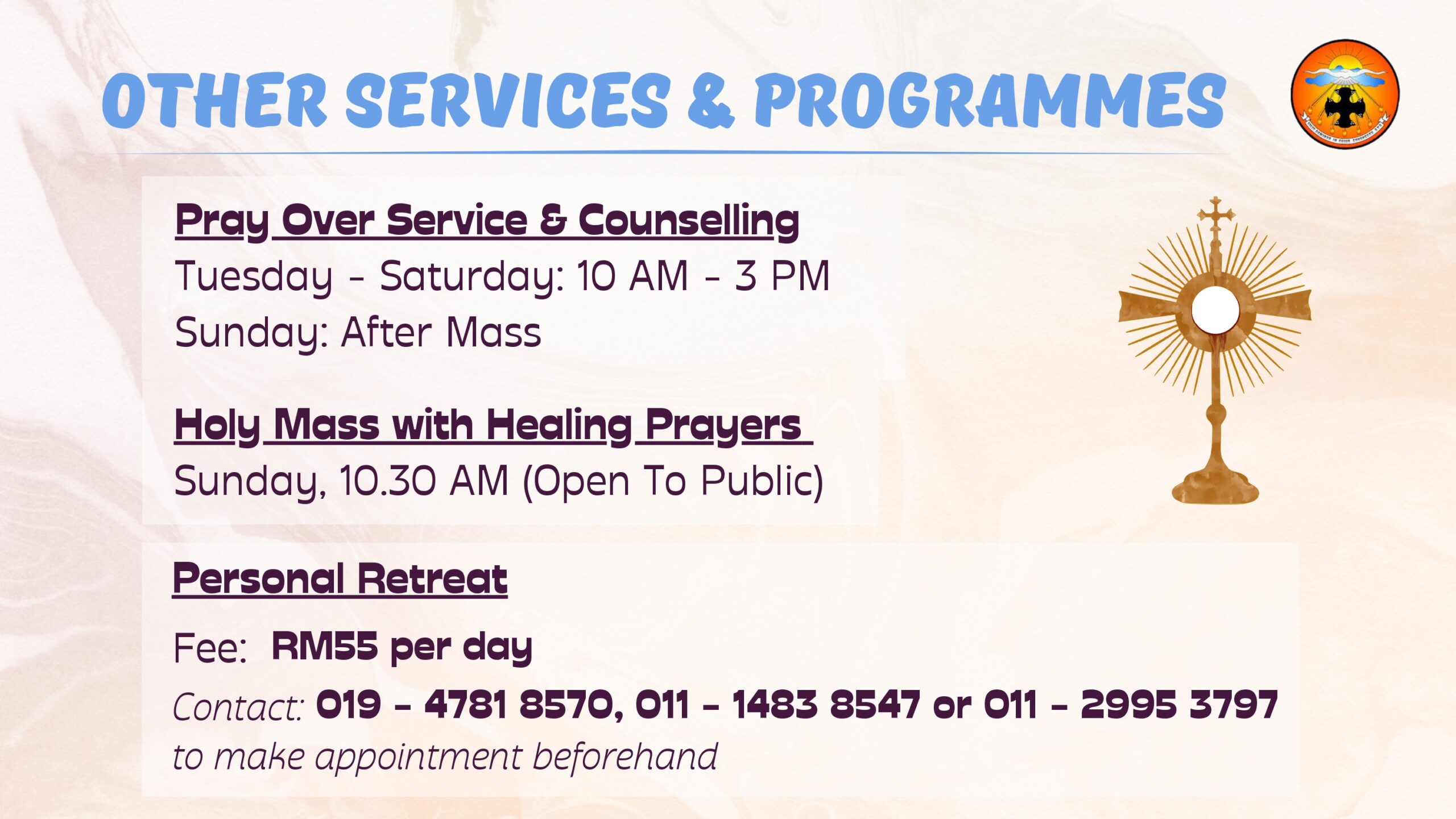 Healing of family tree retreat | Catholic Sabah