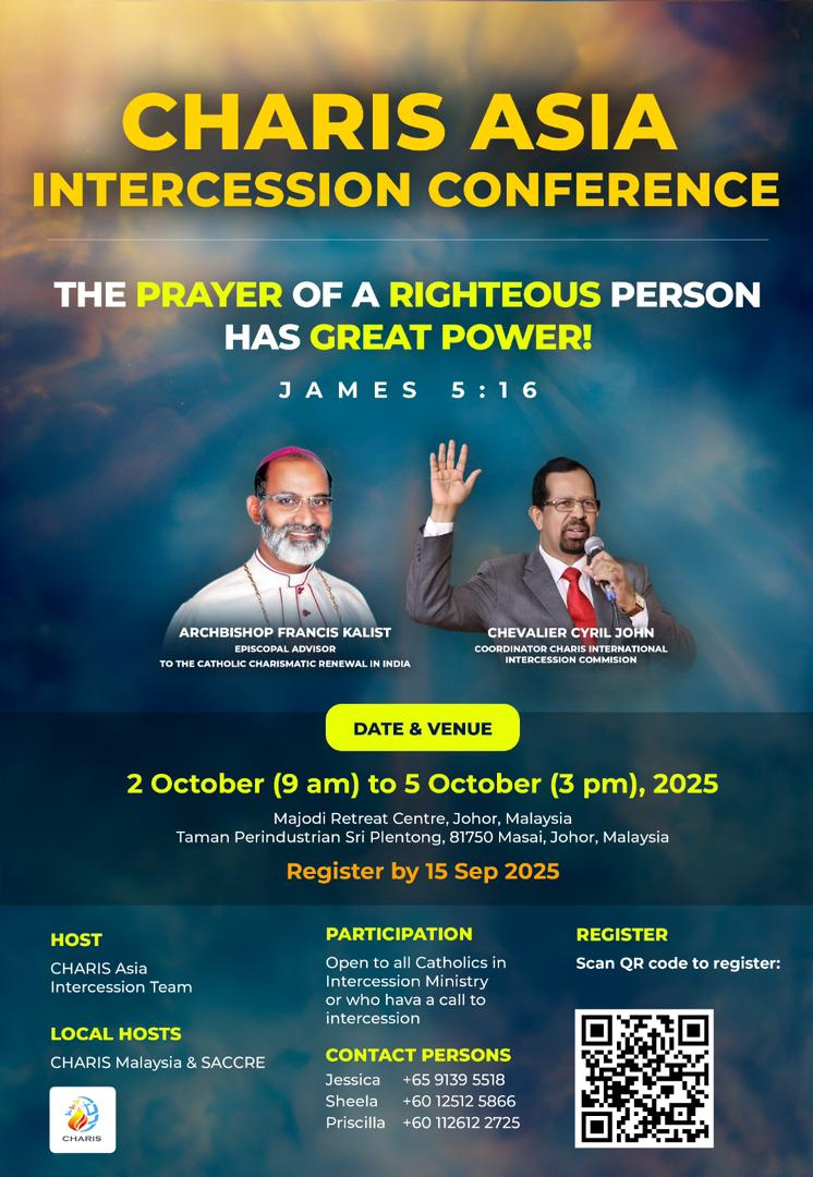 CHARIS Asia Intercession Conference 2025: A Call to Stand in the Gap ...